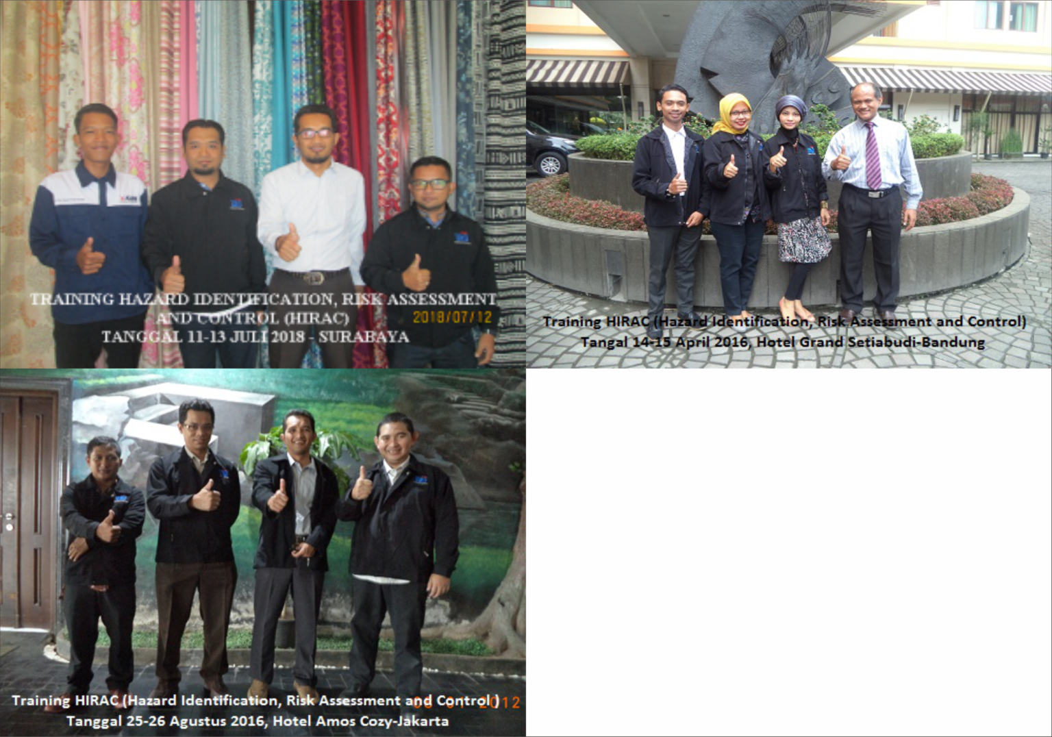 Training HIRAC (Hazard Identification, Risk Assessment and Control)